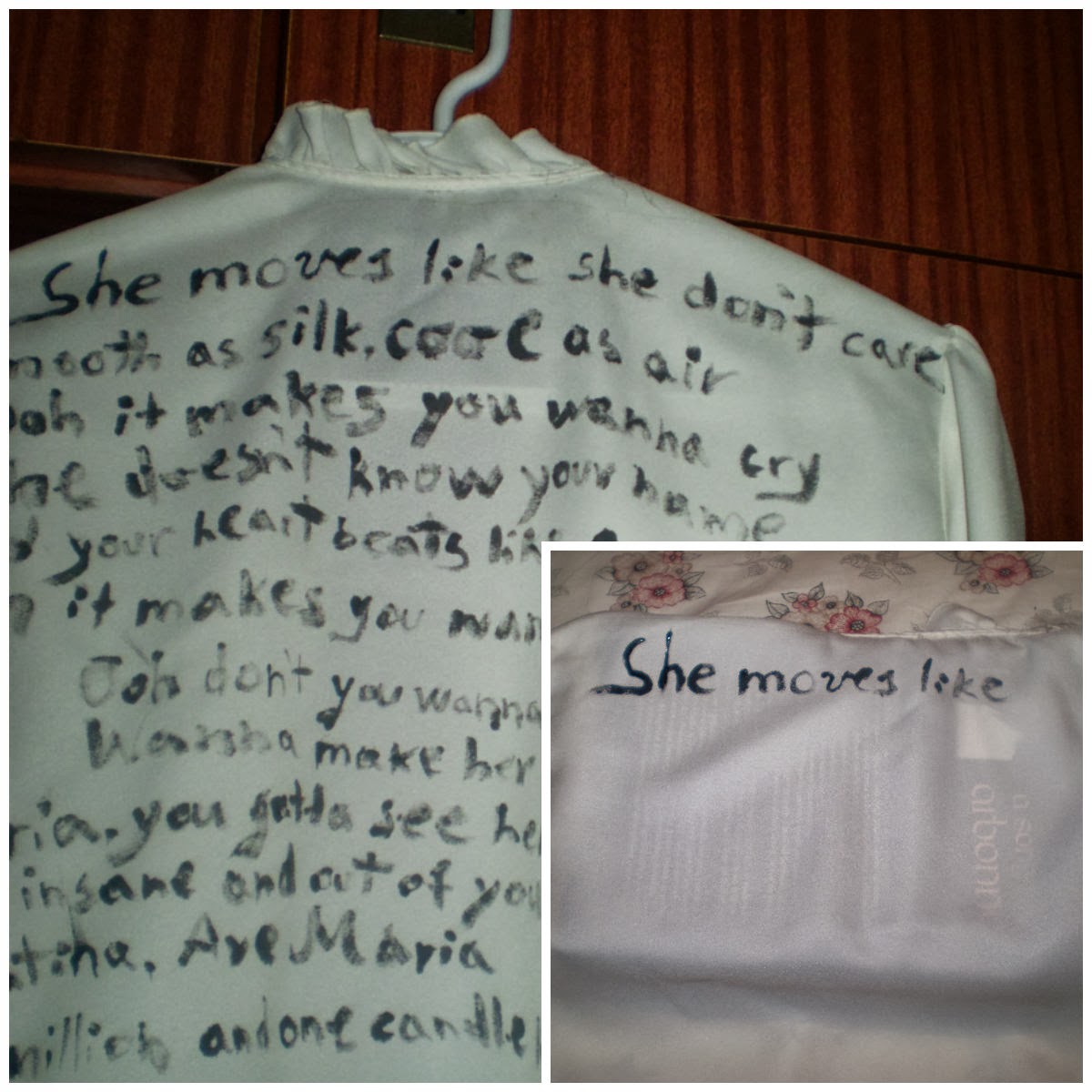 DIY---painting and writing on clothes / uradi sam--kako crtati i pisati ...