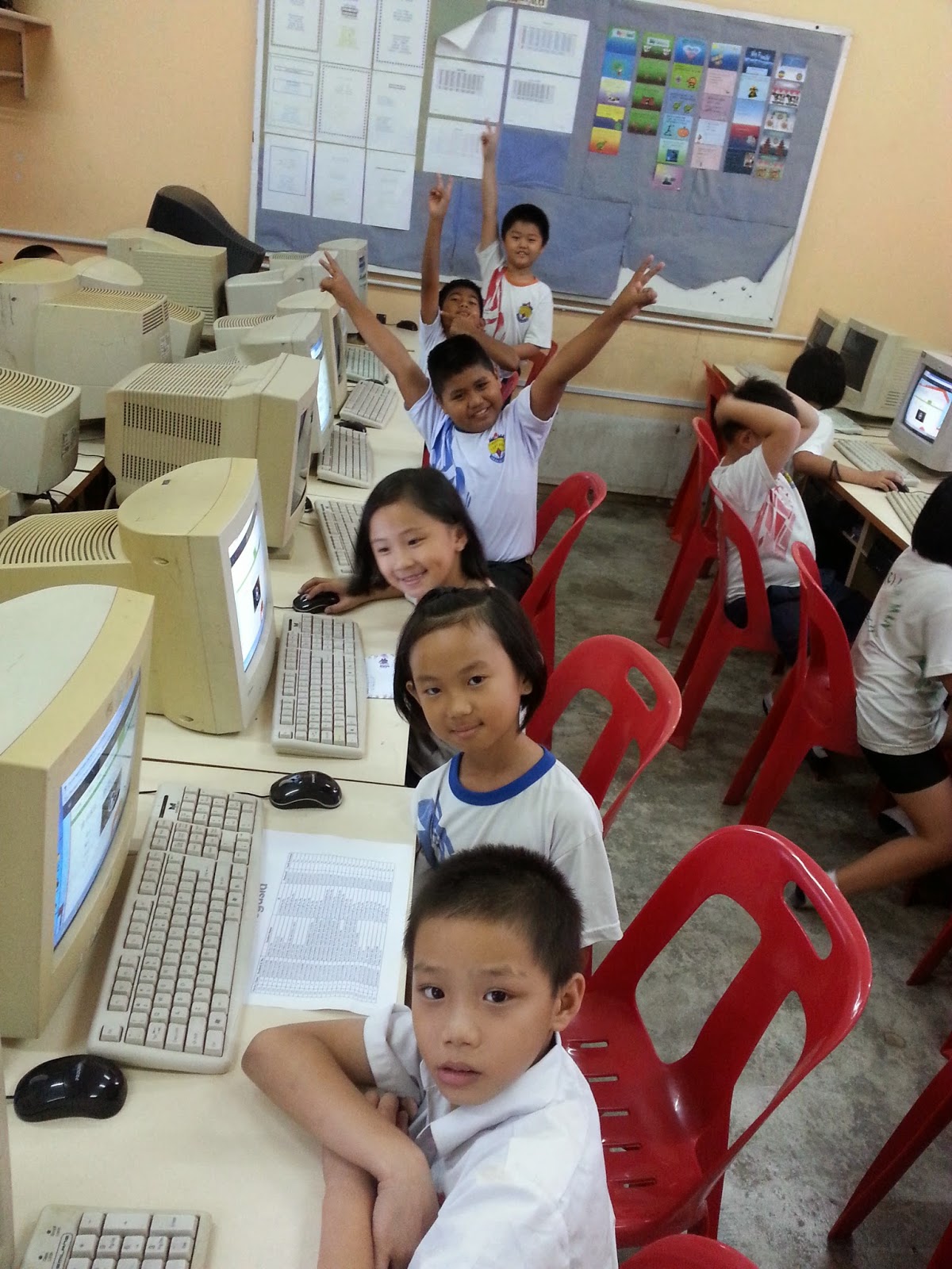 KELAB ICT SJKC LEE MIN: KURSUS DALAMAN MURID PADA BULAN OGOS