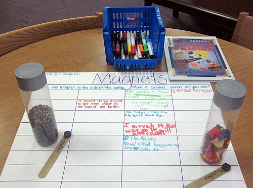 Magnetic Discovery Bottles - Library Learners