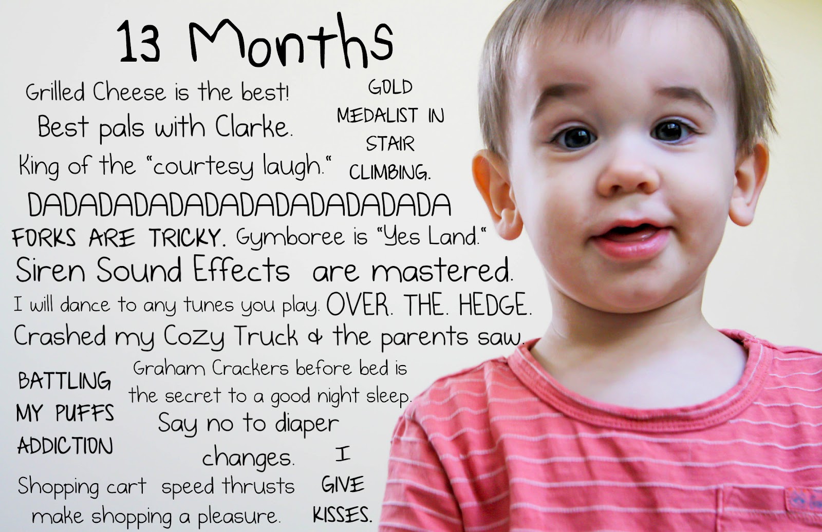 Spiral Macaroni: A Day in the Life of a 13 Month Old