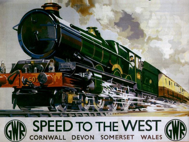 Steam Memories: LMS and GWR poster art