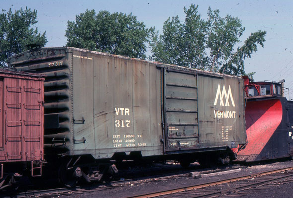 White River Division: Vermont Railway 40' Boxcar
