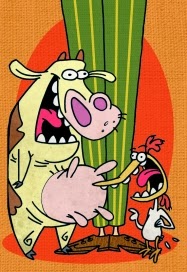 A Vaca e o Frango - Cia dos Gifs