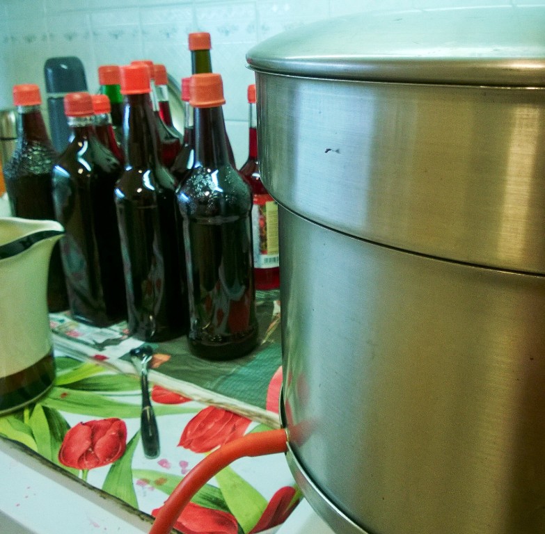 PAPPILAN ELÄMÄÄ: Mehumaijalla mehua