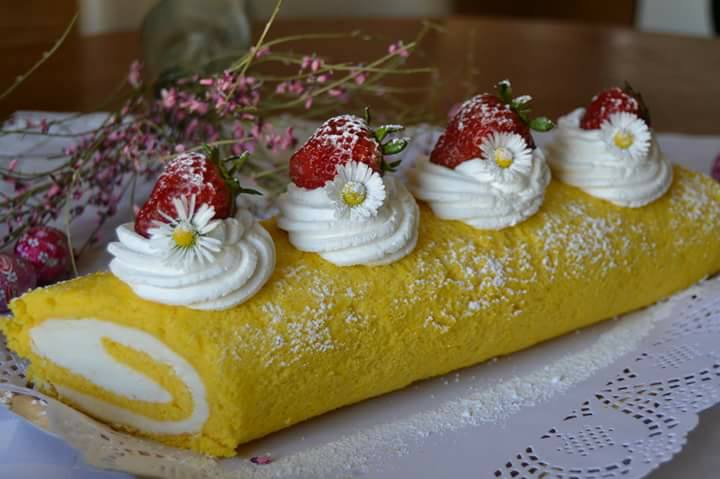 ROTOLO CON CREMA DI RICOTTA - Anna Maria Conti