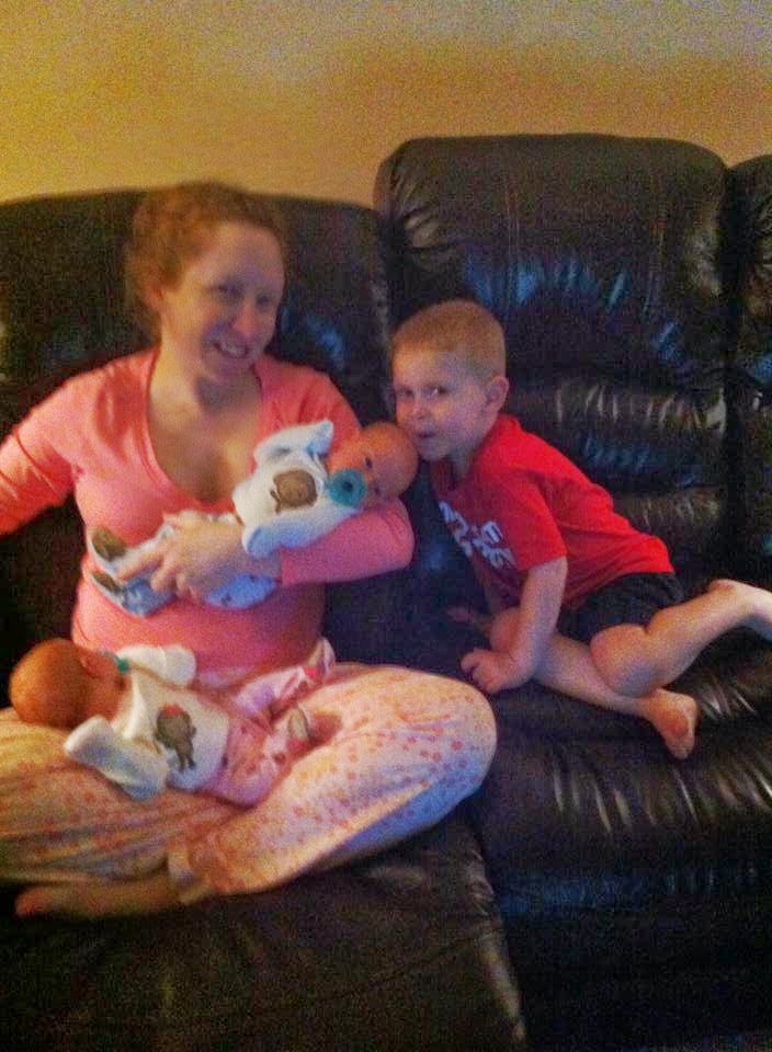 Holy COW! I have a toddler and infant TWINS!: Sibling rivalry? We hope not!
