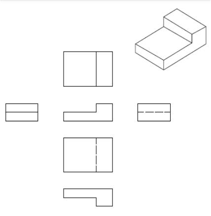 NORMAS BÁSICAS DE PROJETOS: NBR 10067.P1 - Princípios Gerais - Rebatimentos