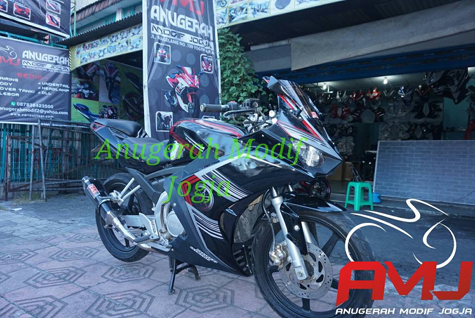 Jual Full Fairing Old Vixion Model R25-V1 Mix Bodi Ninja Fi ...