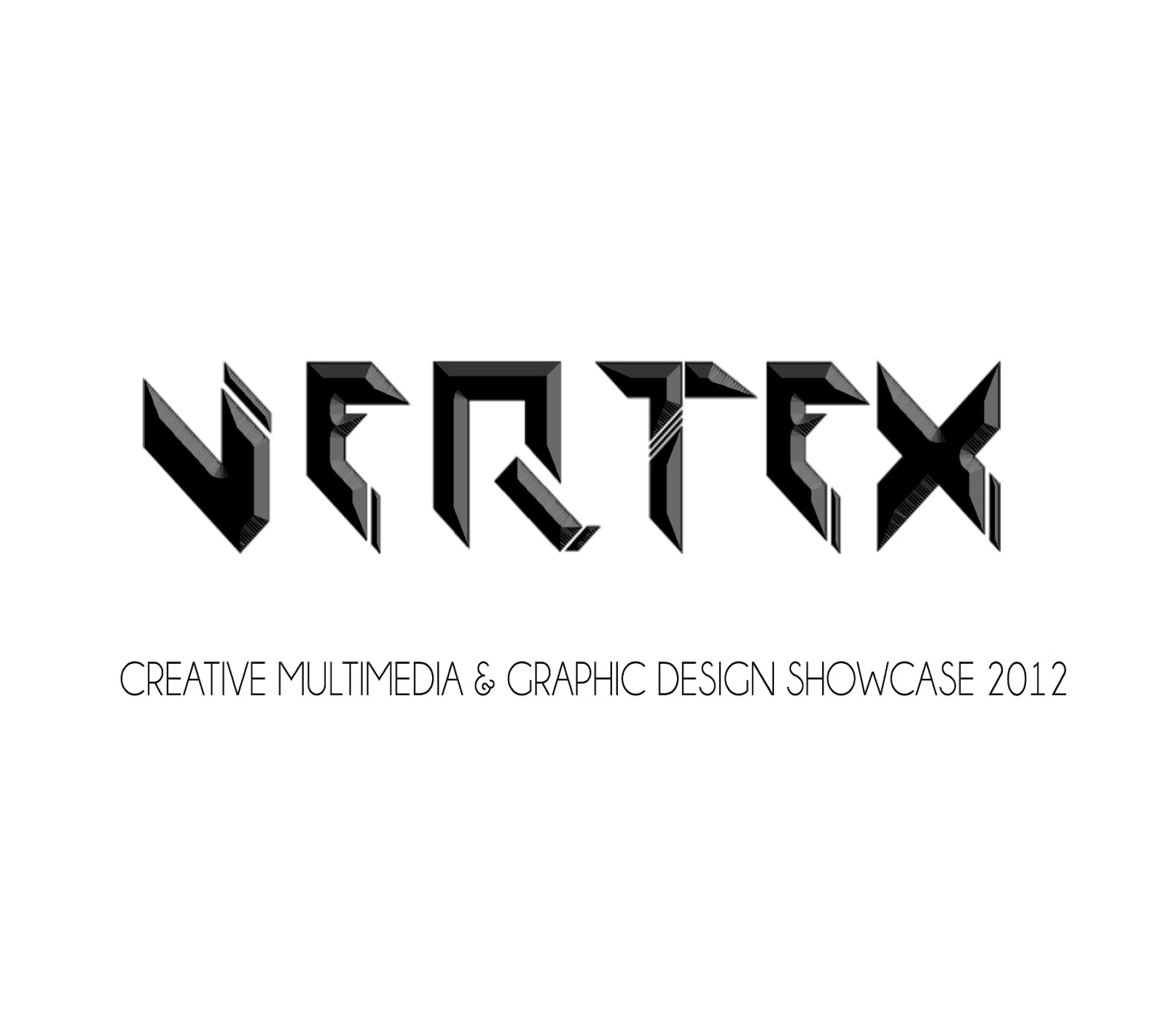 Professional Portfolio Development & Exhibition: VERTEX Logo Design #2
