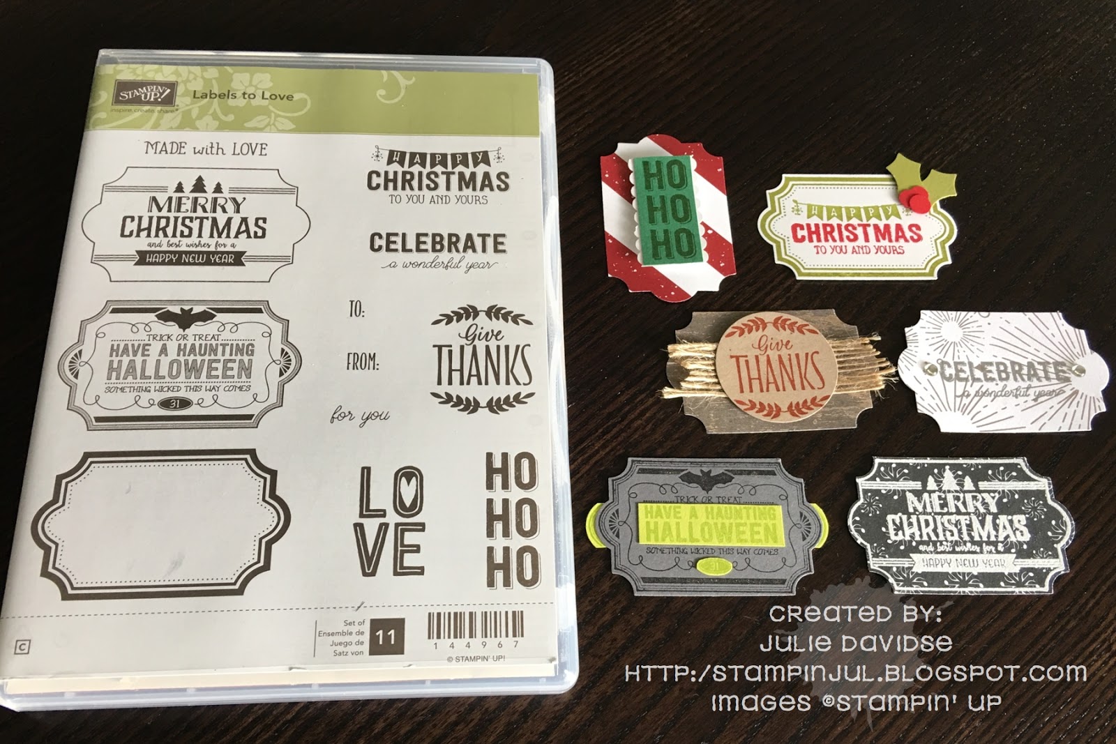 Stampinjul-Julie Davidse Stampin' Up! Demonstrator: We Create Blog Hop ...