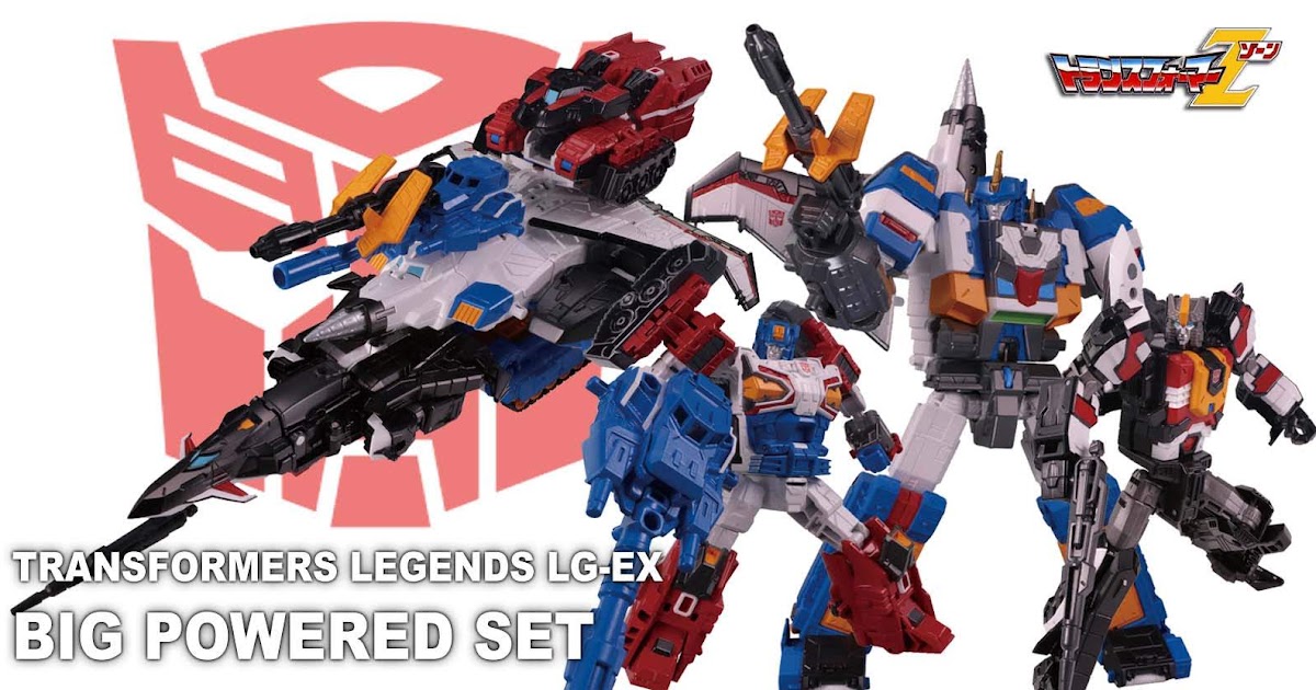 Transformers News: Transformers Legends LG-EX Big Powered Official ...