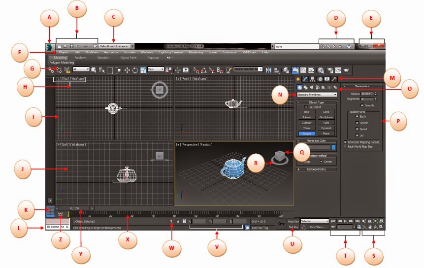 Gayashri Bandara: 3Ds Max User Interface