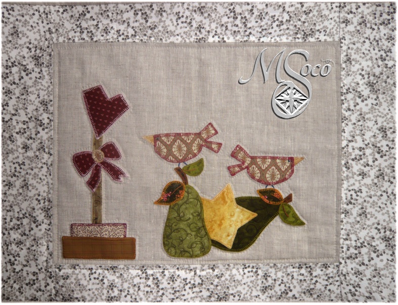 Patchwork Soco: Aplicaciones sobre lino