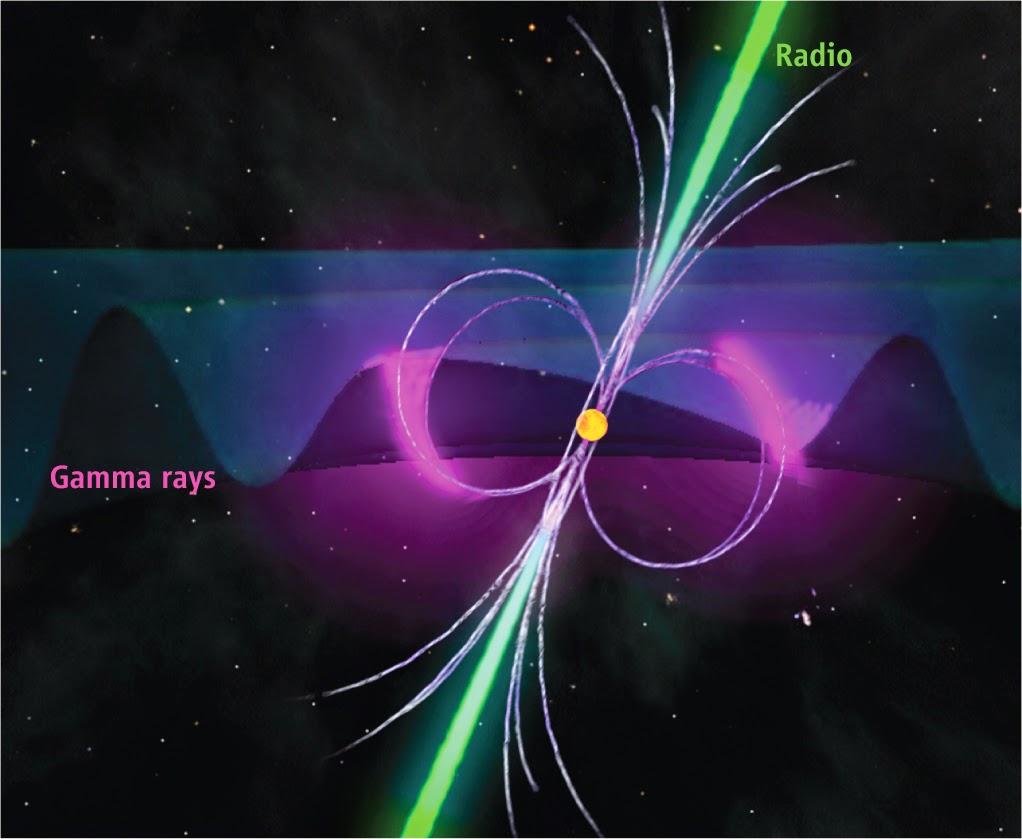 Ça se passe là haut: Le Rayonnement Gamma des Pulsars