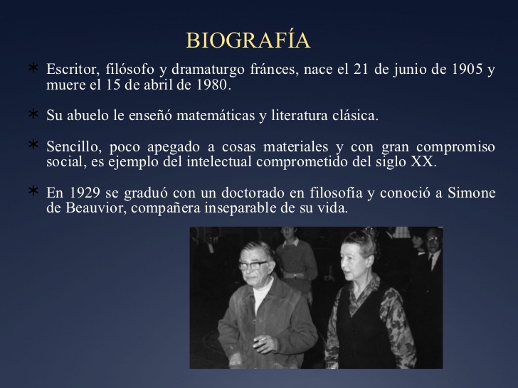 Etapas de la Filosofía y sus Filósofos : Jean PaulSartre