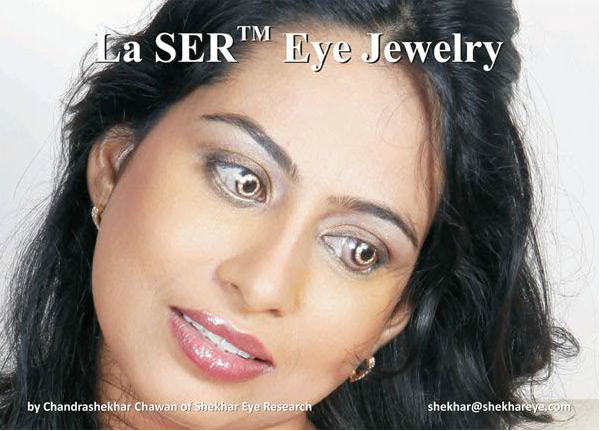 If It's Hip, It's Here (Archives): Real Diamond Embedded Contact Lens ...