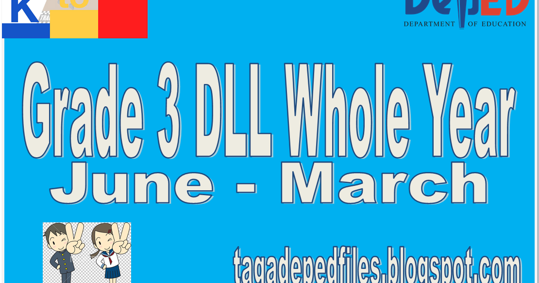 tagadepedfiles: New!!! Grade 3 DLL Whole Year June-March tagadepedfiles: New!!! Grade 3 DLL Whole Year June-March