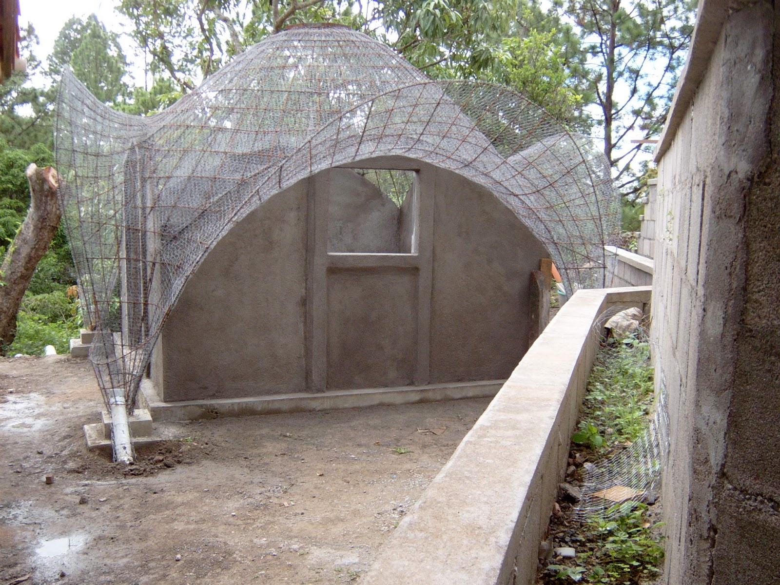 Earthship Ferrocement Dome Hut