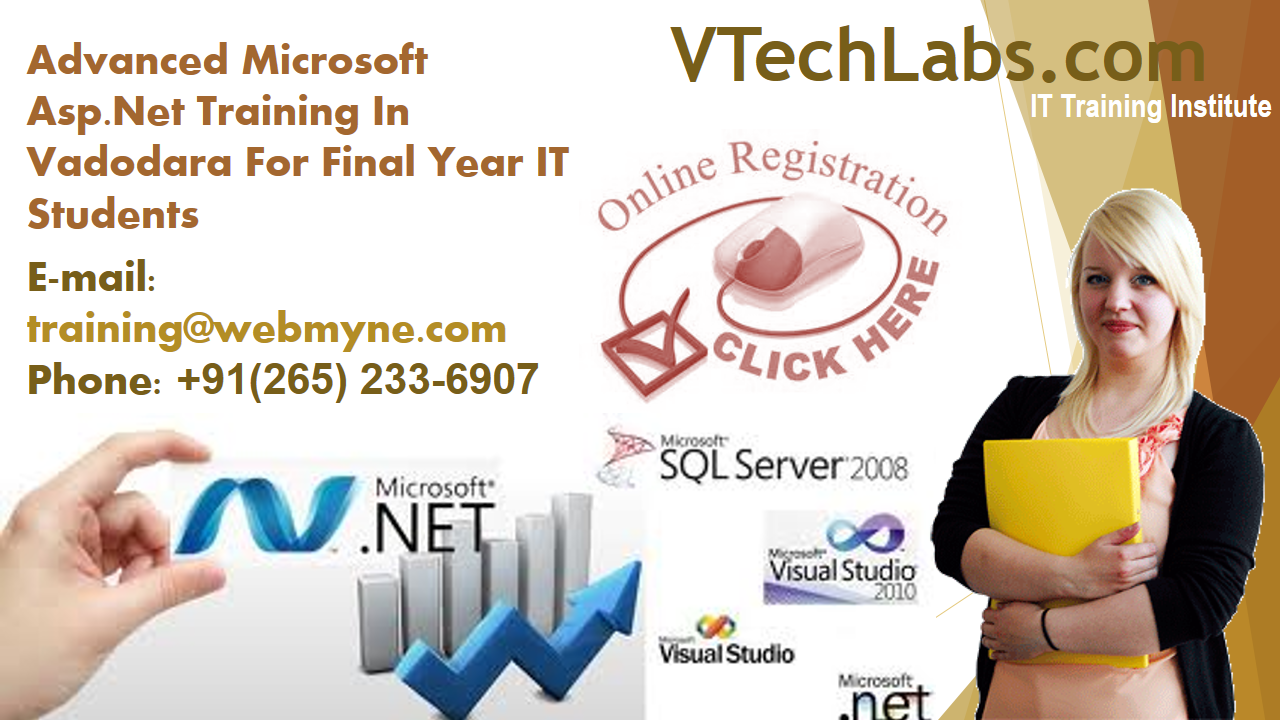 Asp.Net Live Project Training For IT Students By VTechLabs in Vadodara ...
