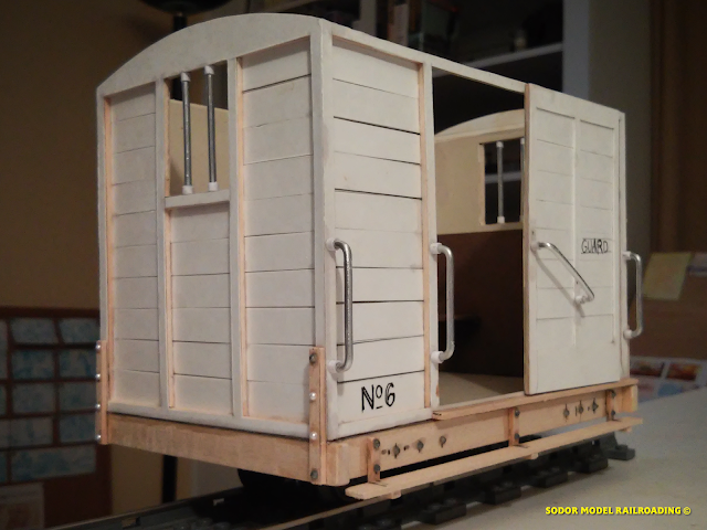 SodorModelRailroading: Scratch-Building Cora | 16mm scale