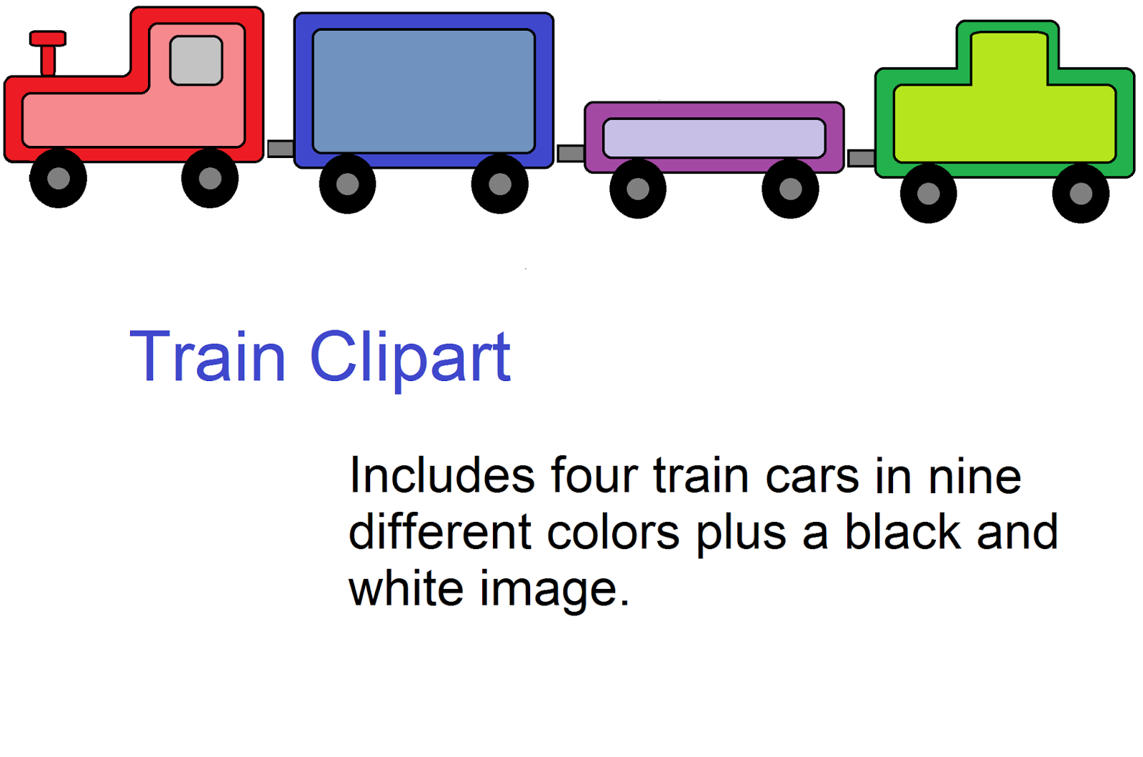 Train Clip Art