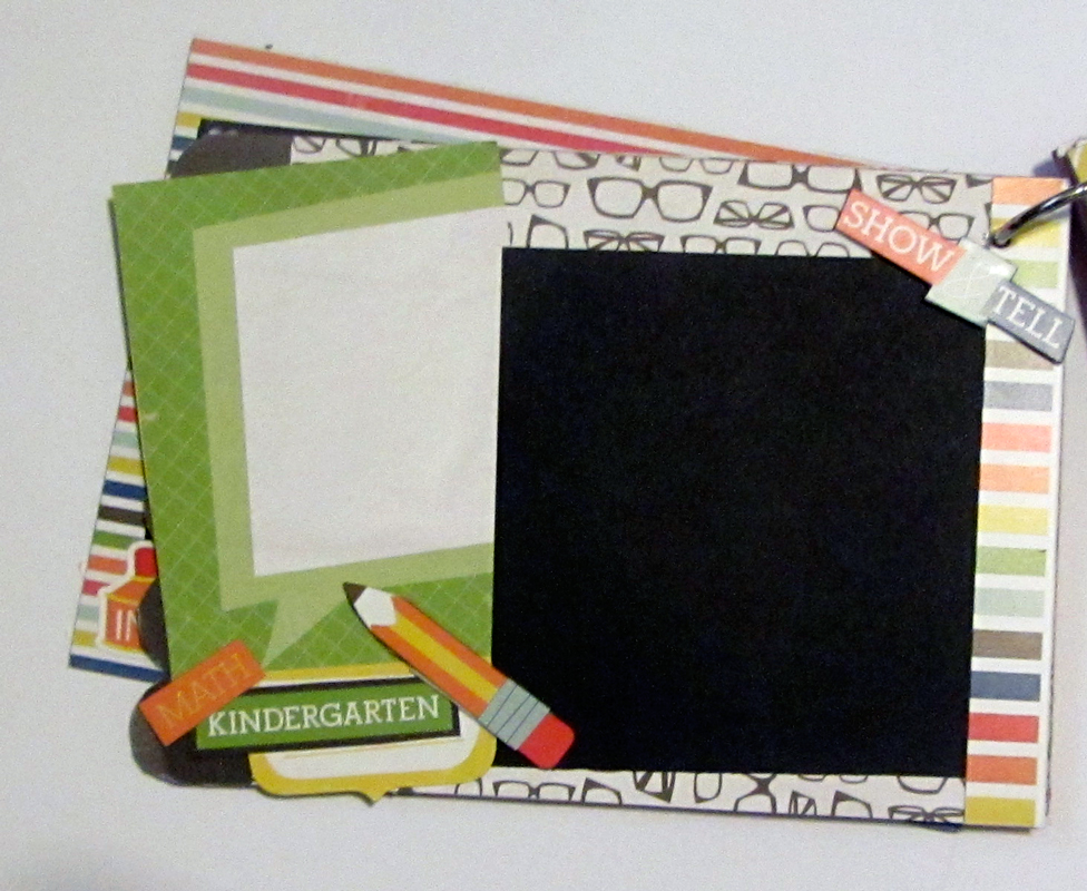 Errant Scraps: School mini book and another announcement