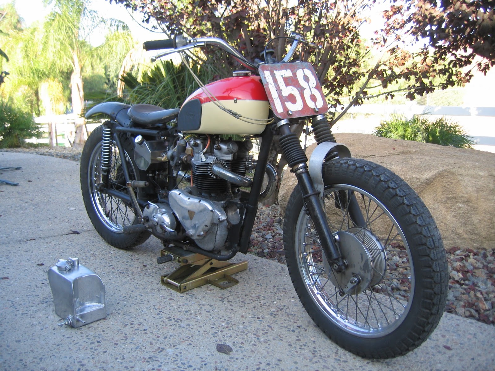 Musings Of A Motorcycle Aficionado........: 1958 Triumph Pre-Unit For Sale