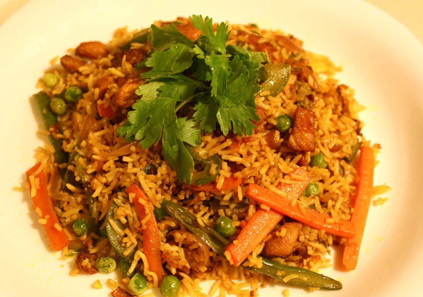 Nepali Tummy!!: Chicken Fried Rice!!