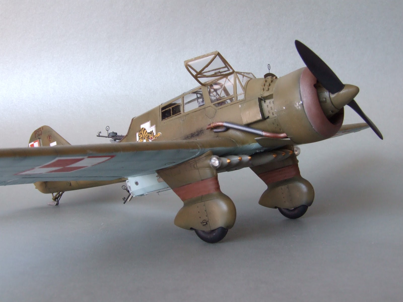 Scale modeling by Arcturus/ Blog modelarski: PZL.23B Karaś (Mirage ...