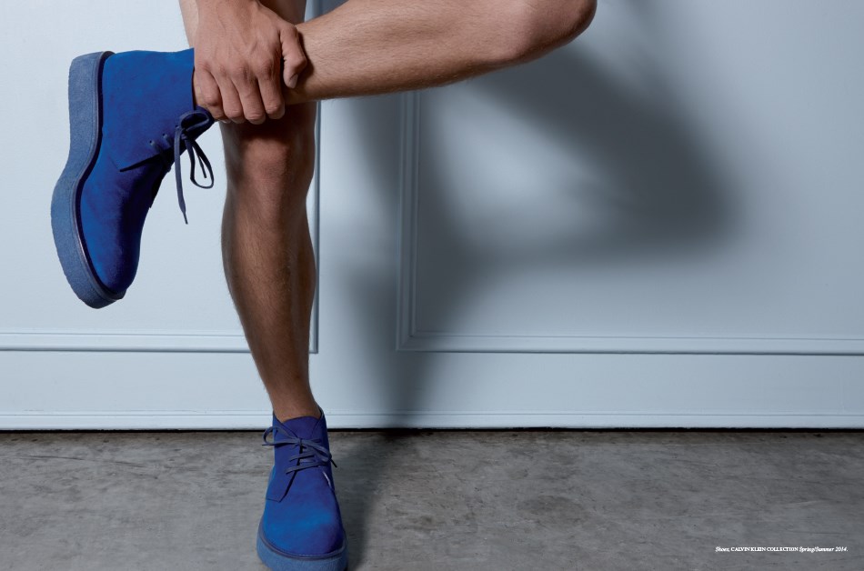 Andrew Rohrbach by Milan Vukmirovic | Blue Mood | Homotography