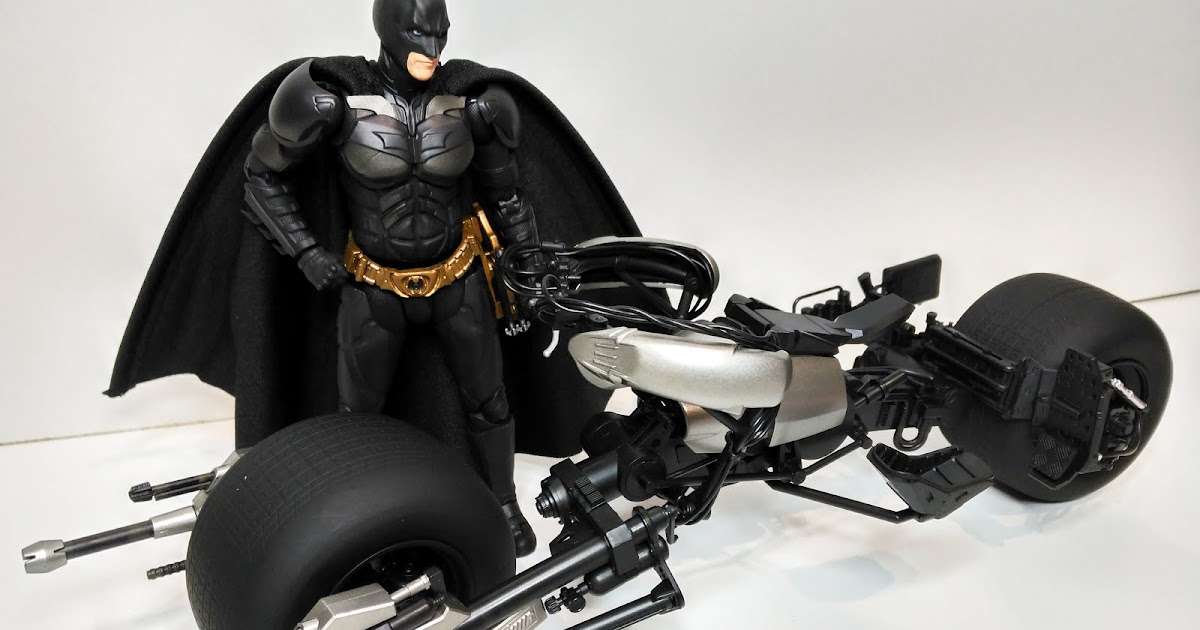 Figuras: Review del S.H.Figuarts Batpod "The Dark Knight" - Tamashii ...