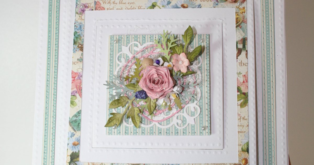 Artfully Minded Studio: Spellbinders Triple Flip card (linda's)