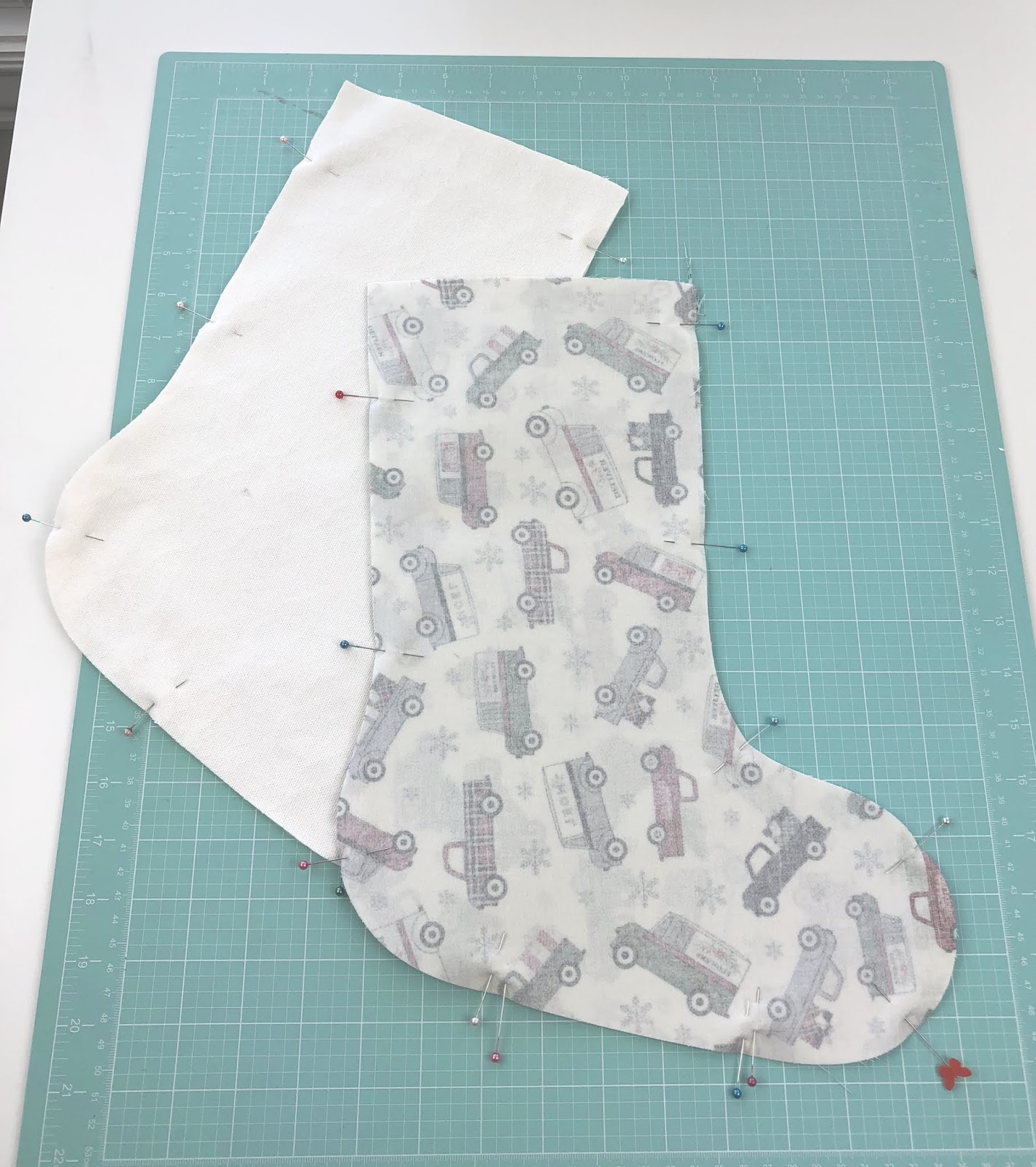 Sew Christmas Stockings with the Cricut Maker - Ameroonie Designs