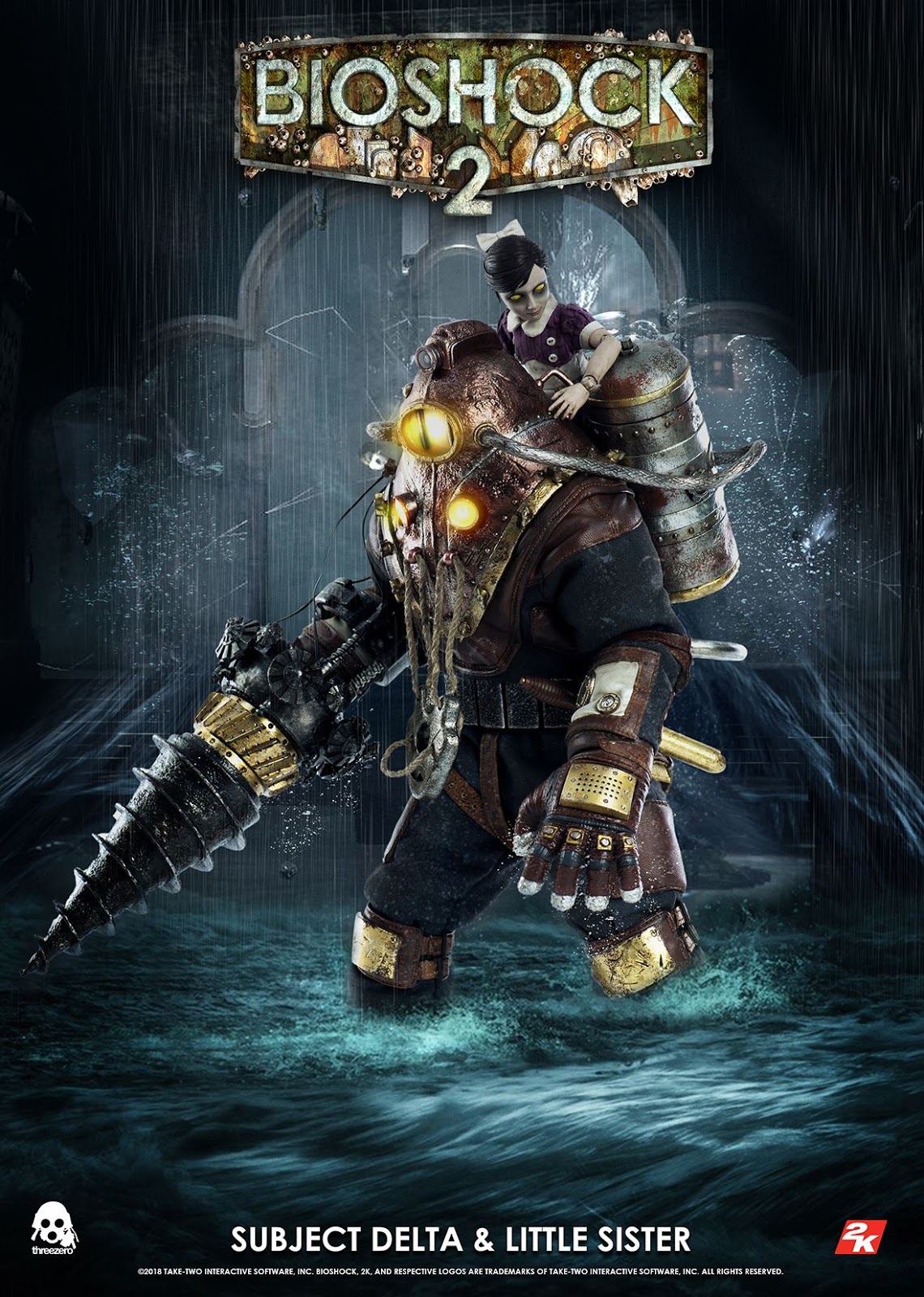 toyhaven: ThreeZero BioShock 2 1/6th scale Subject Delta and Little ...