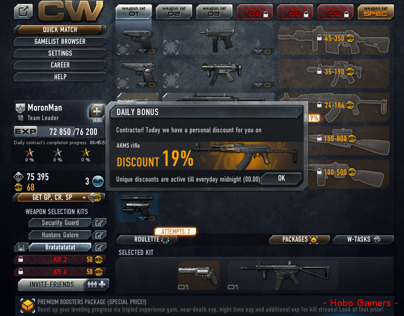 Contract Wars | Hobo Gamers