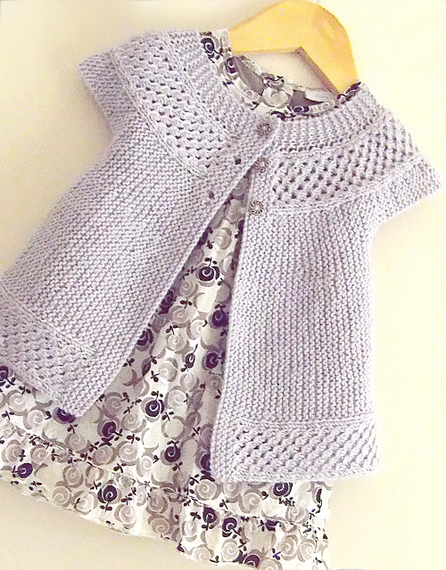 Amazing Knitting: Baby Angel Top - Knitting Pattern