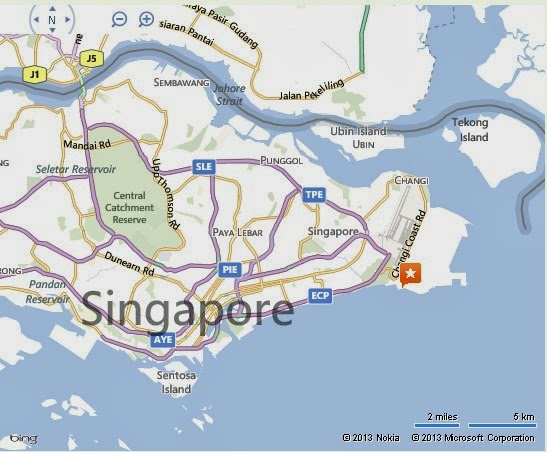 About Singapore City MRT Tourism Map and Holidays: Tanah Merah Ferry ...