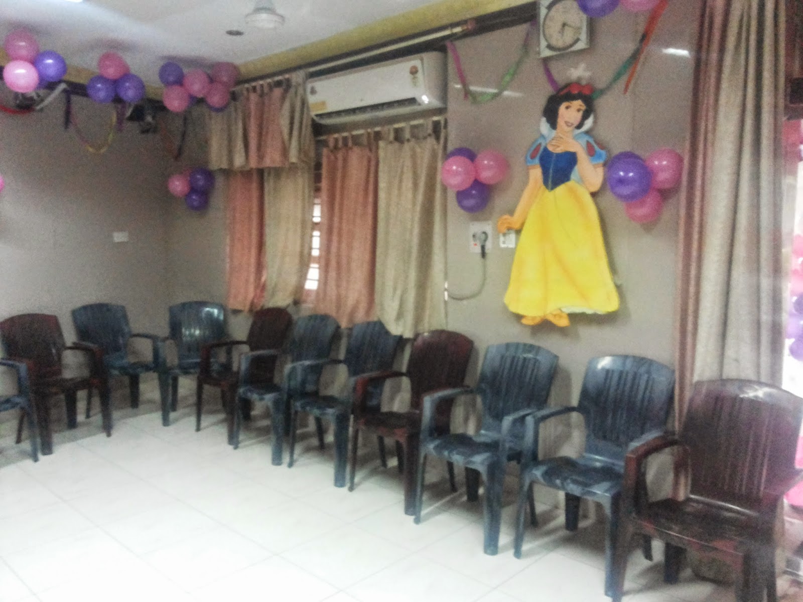 My Marigold the little hall: B'day party deco at Marigold Hall