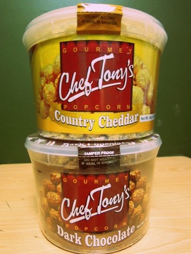 the seasoned first timer: Chef Tony's Popcorn: My Tub of Happiness