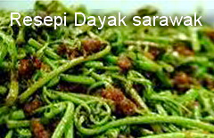 Resepi Sarawak: Resepi Miding goreng belacan