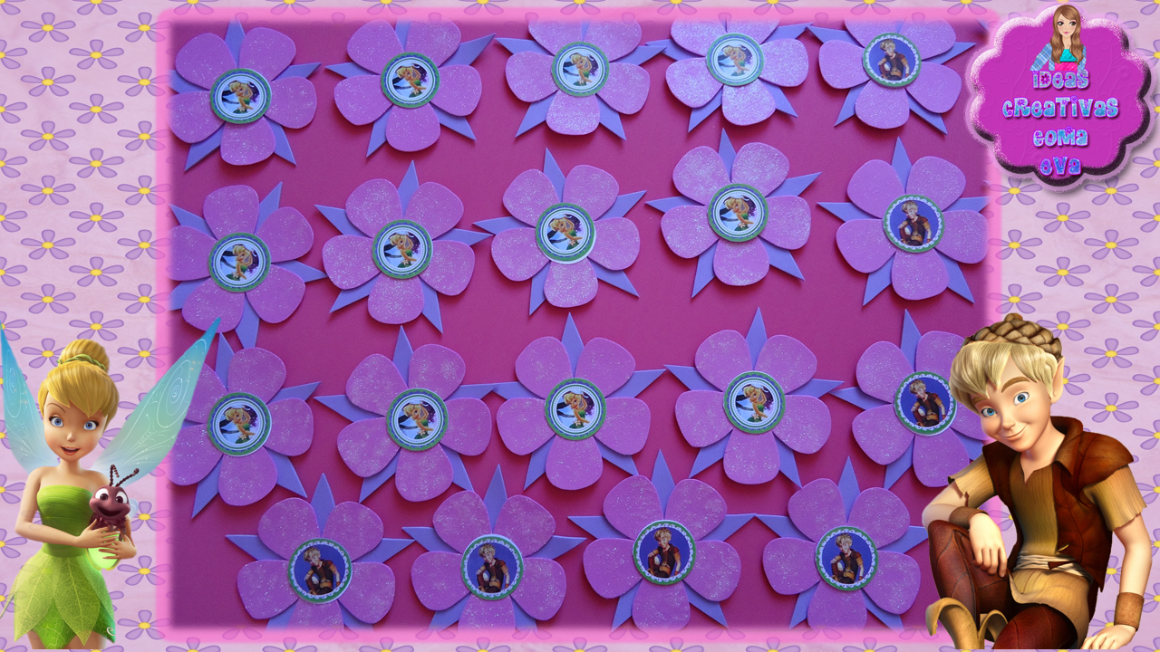 Diany's Ideas Creativas : Tarjetas de Invitación Tinkerbell