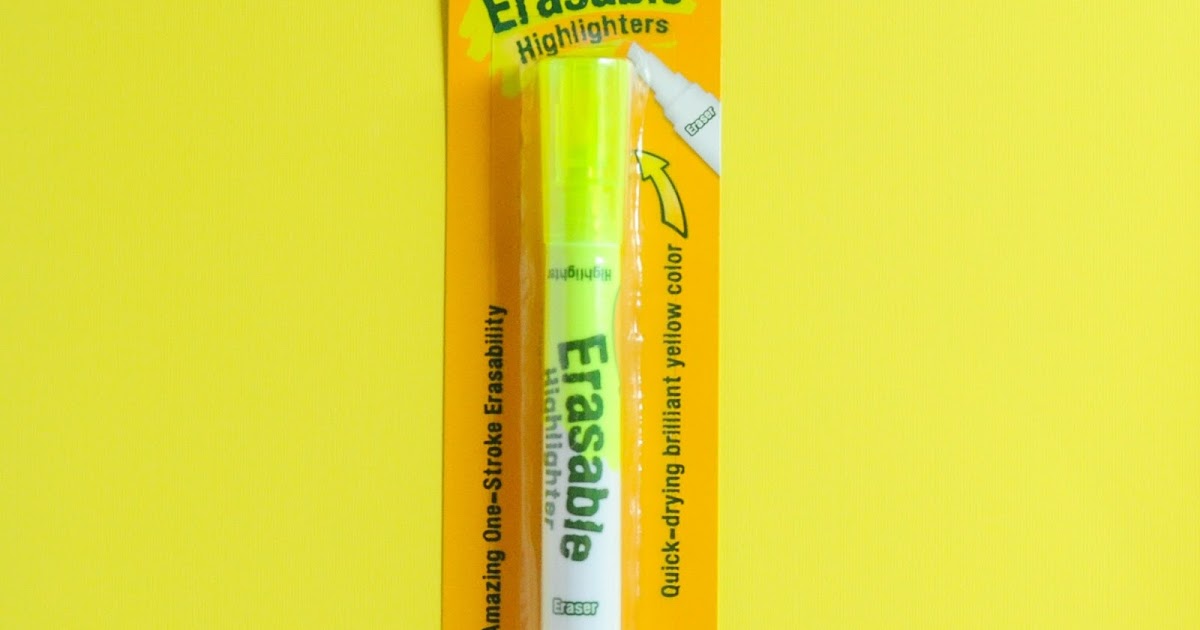 Erasable Highlighter: What's Inside the Box | Jenny's Crayon Collection