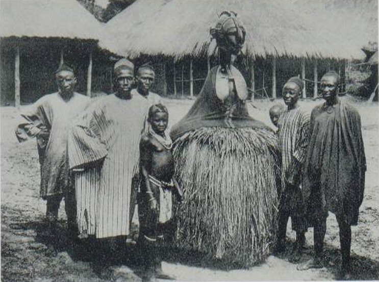ARTE AFRICANO: Máscara Nimba, Baga.