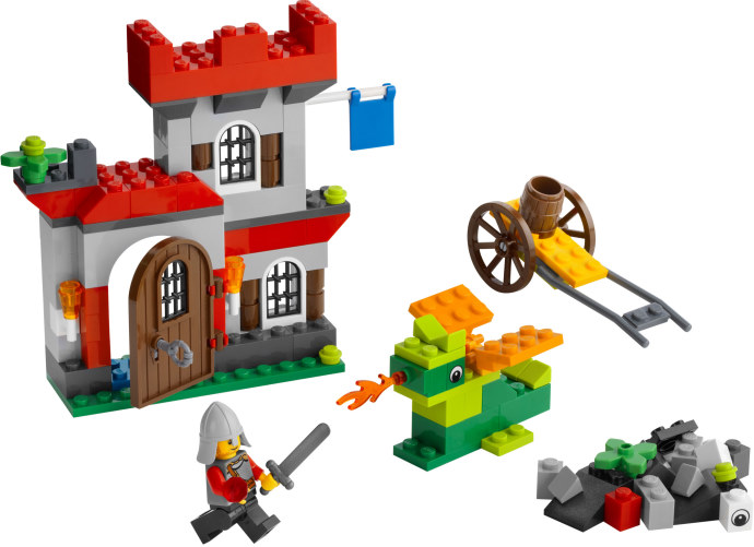 Steve's LEGO Blog: An Easy Medieval LEGO House