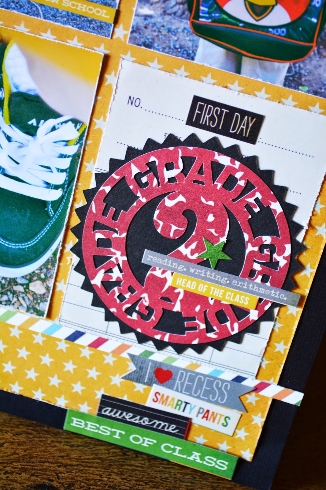 Layout-A-Week: Week #39: Back to School Layout