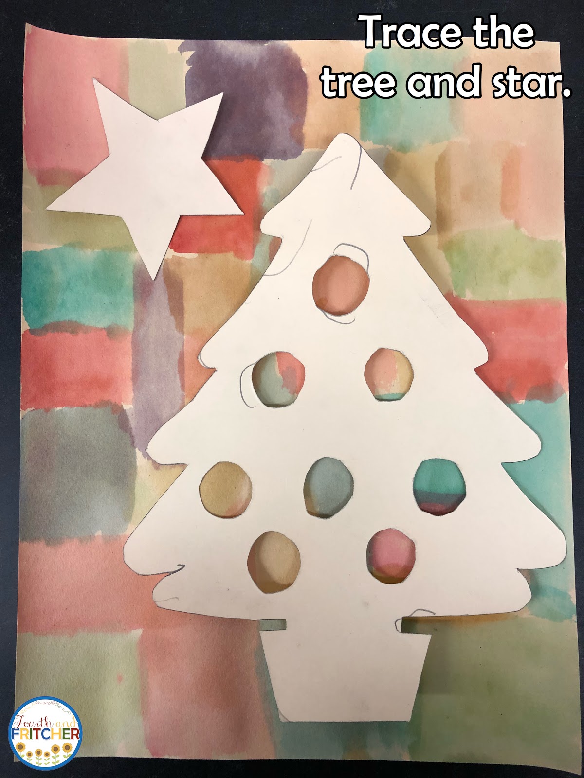 Fourth and Fritcher: Christmas Tree Craft and Bulletin Board