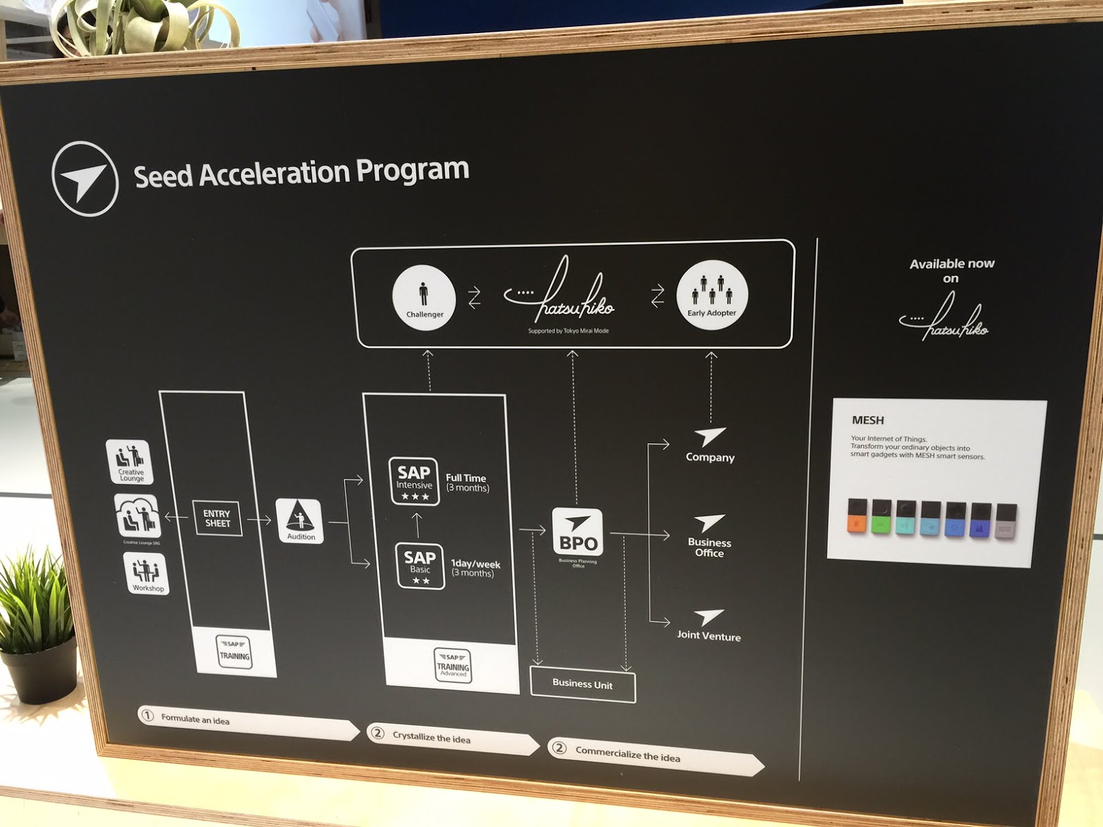文華閱讀筆記: Sony Seed Acceleration Program