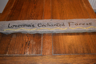 Enchanted Forest Sign Making