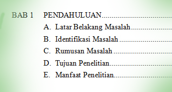 Cara Menulis Proposal BAB 1 Pendahuluan Tugas Akhir