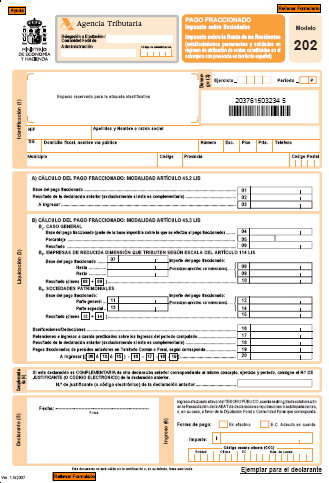 EMPRESA y GESTION: Nota sobre el nuevo modelo 202